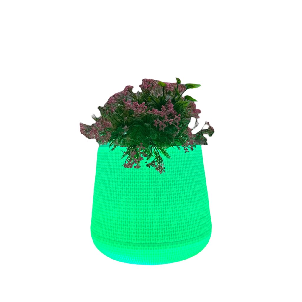 Green Led Planter 8 Inches – Decorhouse